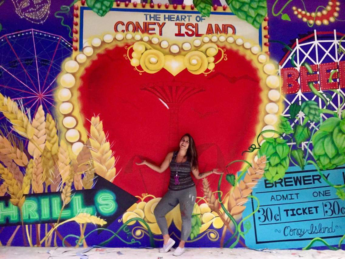 Characters of Coney - Local Muralist Danielle Mastrion - Coney Island ...